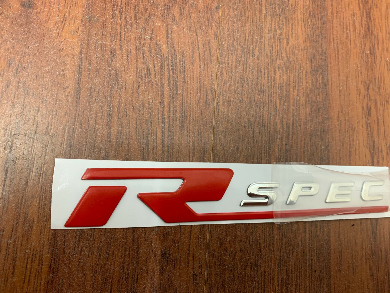 R Spec rear boot lid badge suit BA BF FG series FPV / F6/ Typhoon/ GT ...