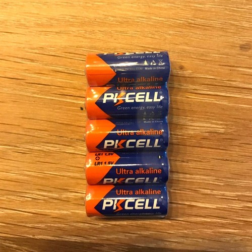 LR1 N Batteries 1.5V MN9100 910A AM5 E90 KN Alkaline for Clocks 15pcs ...