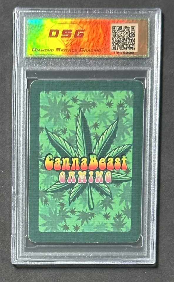Light Up 2022 CannaBeast Gaming TCG Hemp OG Art Card 6/15 DSG 334/5000 ...