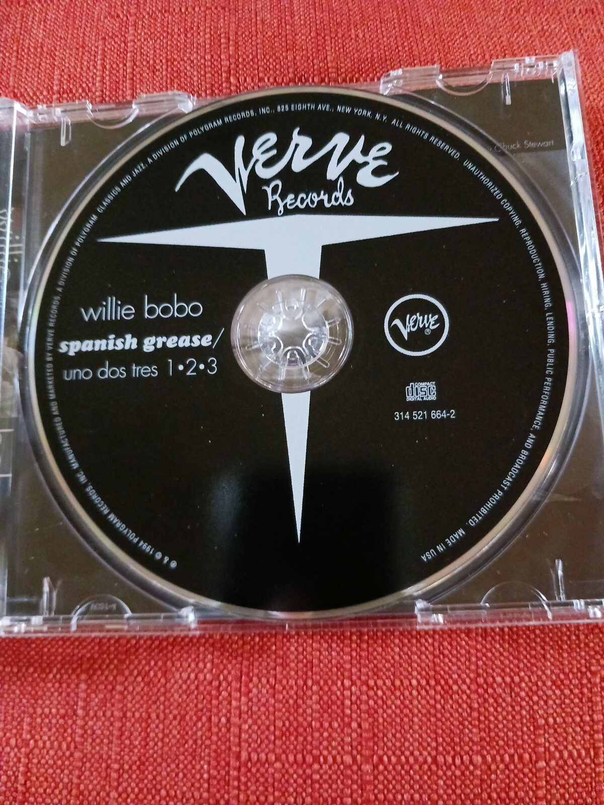 Spanish Grease / Uno Dos Tres 1-2-3 by Willie Bobo CD Jazz Verve Free ...