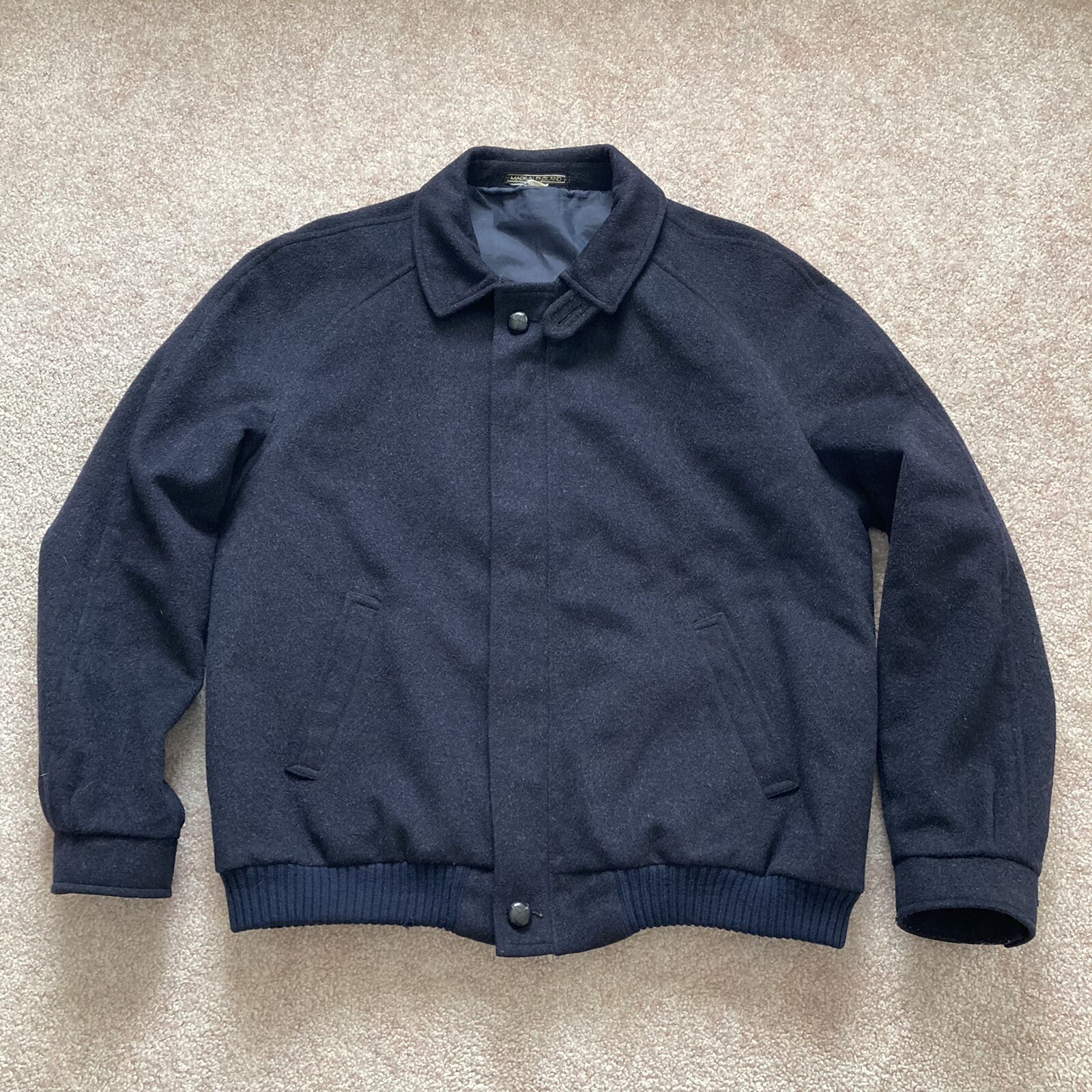 Vintage Christopher Dawes Virgin Wool Coat Made in En… - Gem