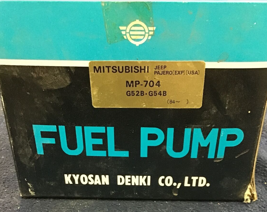 KYOSAN DENKI MITSUBISHI MP-704 FOR JEEP FUEL PUMP NEW NIB RARE (B231 ...