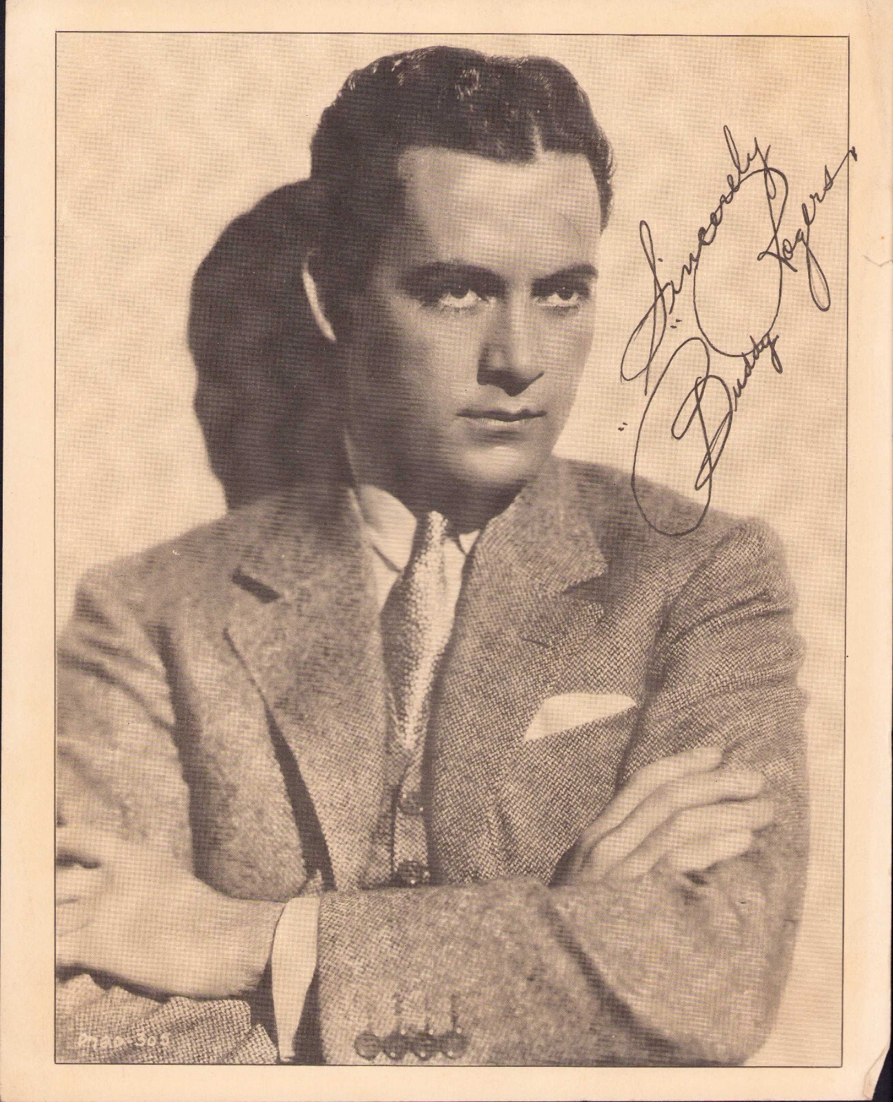 BUDDY ROGERS- 3 original clippings from movie magazines 1929-1932, 1 ...