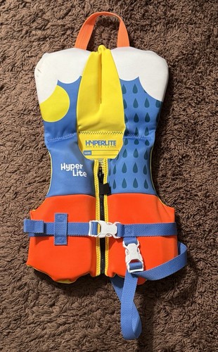 Hyperlite Infant Life Jacket Vest 30lbs USCG Approved Safety Pre-Owned | eBay