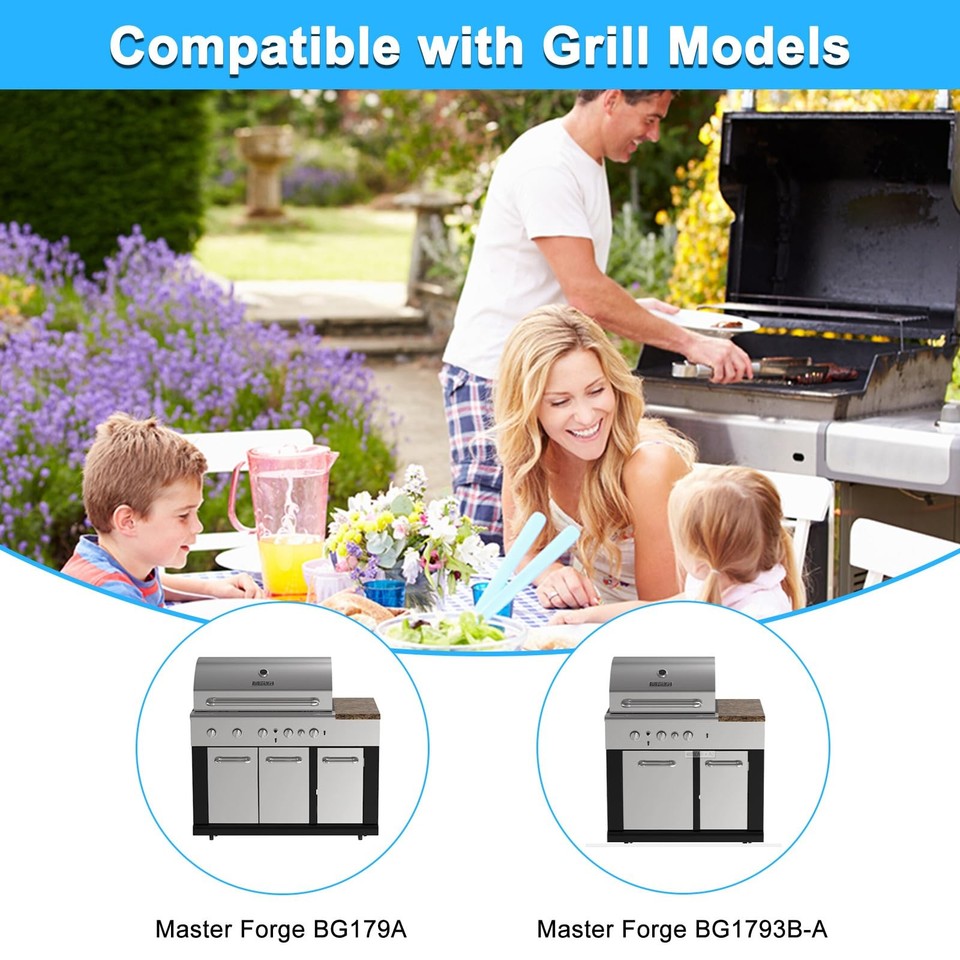 Grill Replacement Parts for Master Forge BG179A, Replacement for Master ...
