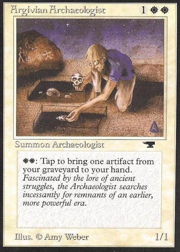 MTG English Argivian Archaeologist NM Normal Antiquities | eBay