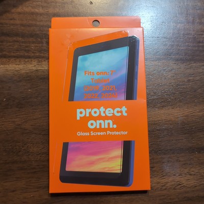 Protector Onn 7" Tablet glass screen protector (2019, 2021, 2022, 2024 ...