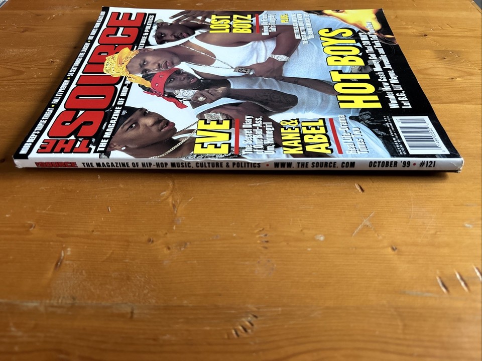 The Source Magazine #121 October 1999 Eve Kane & Abel Hot Boys Lil ...