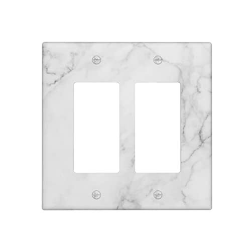 Decorative Double Rocker Switch Plates | Shelly Lighting