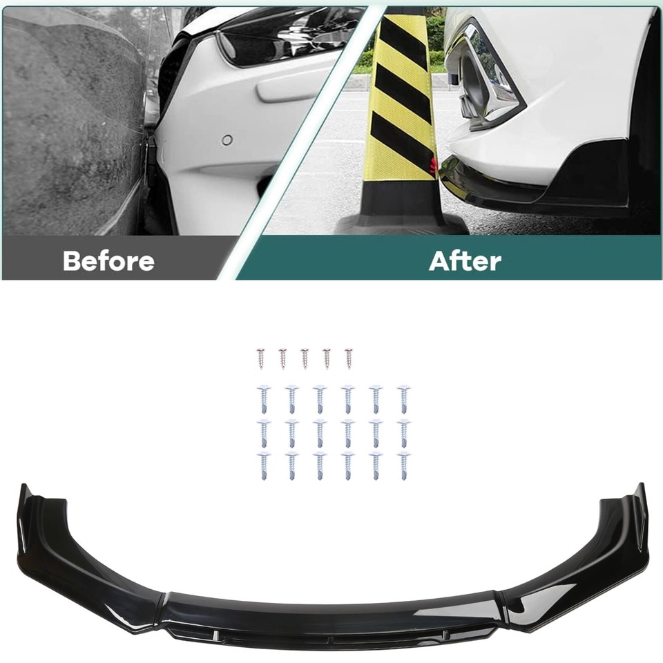 2014-2021 Ford Transit Connect Front Bumper Lip Splitter Spoiler Gloss ...