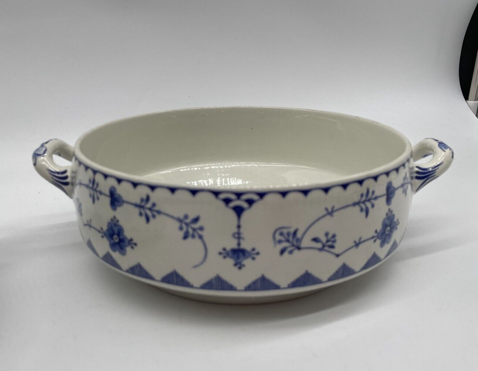 Two Serving Dishes Furnivals Limited Blue and White Denmark Pattern M1 ...