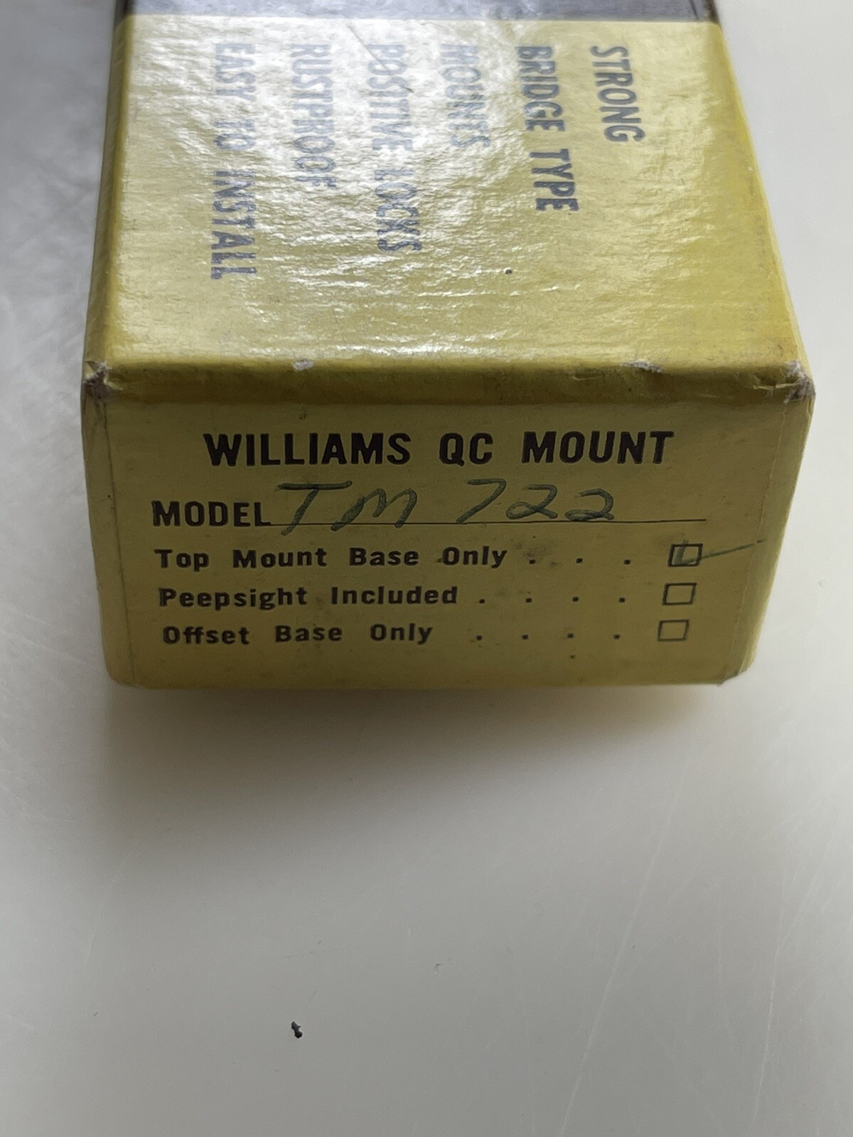 Williams scope mount Quick Convertible Remington 722 | eBay