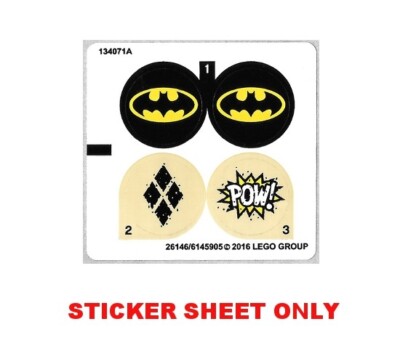 LEGO - 76053 - Batman - Gotham City Cycle Chase - STICKER SHEET | eBay