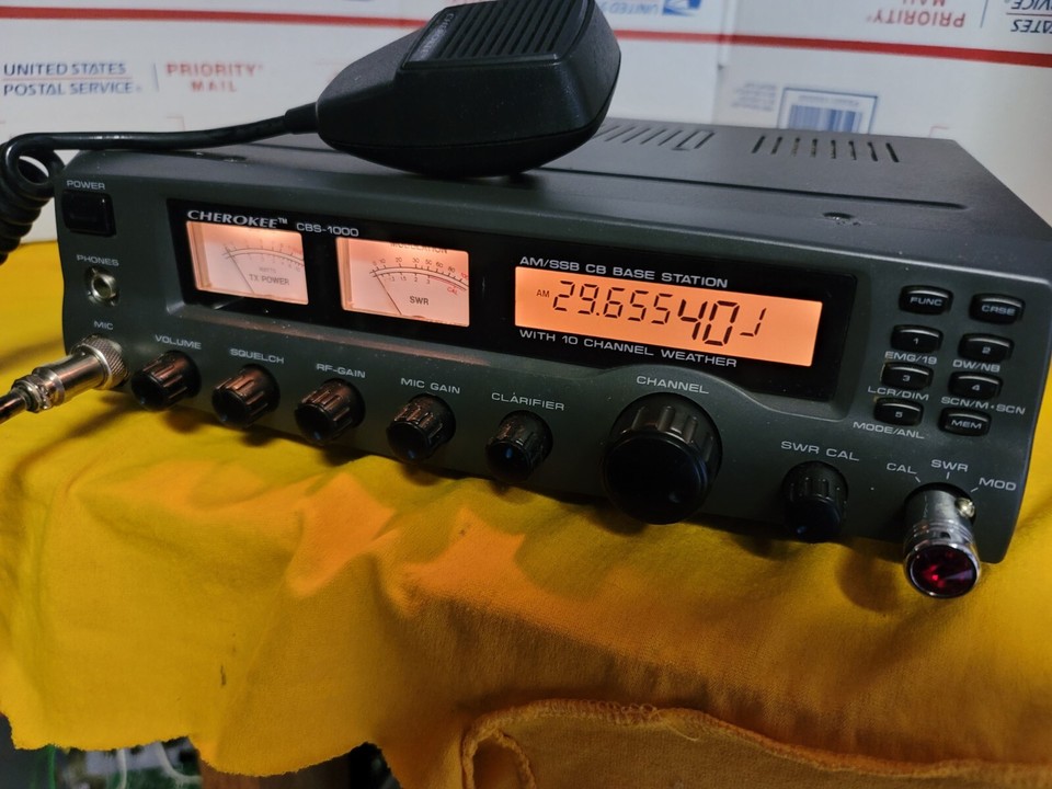 CB BASE RADIO CHEROKEE CBS1000 AM SSB | eBay