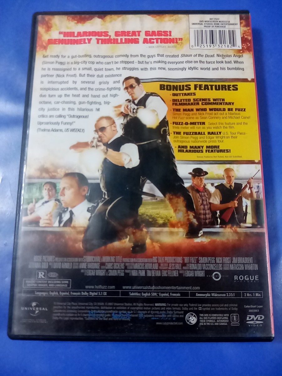 Hot Fuzz Dvd Cover