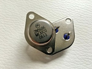 2 Pieces | 2N5686 Motorola NPN Power AMP Transistors 300W TO3 | FREE US ...