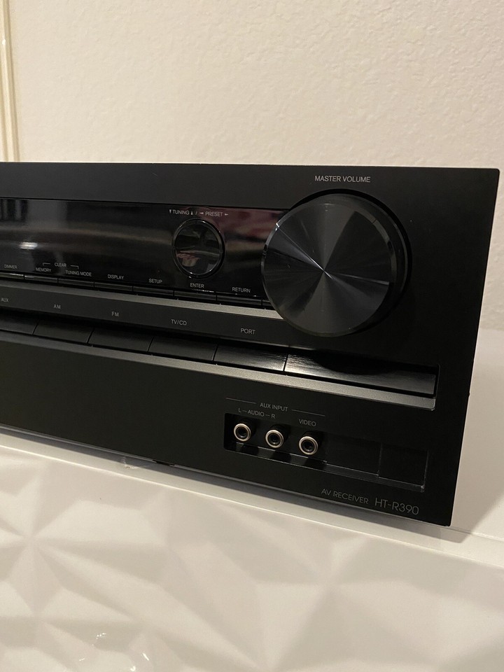 ONKYO HT-R390 5.1 Channel HDMI Home Theater AV Receiver No Remote | eBay