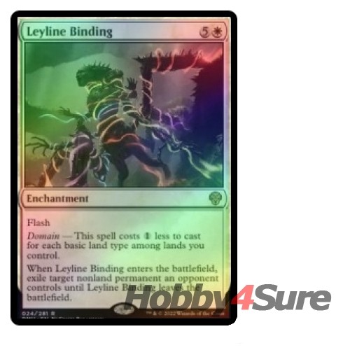Foil Leyline Binding M/NM Magic: The Gathering MTG Dominaria United | eBay