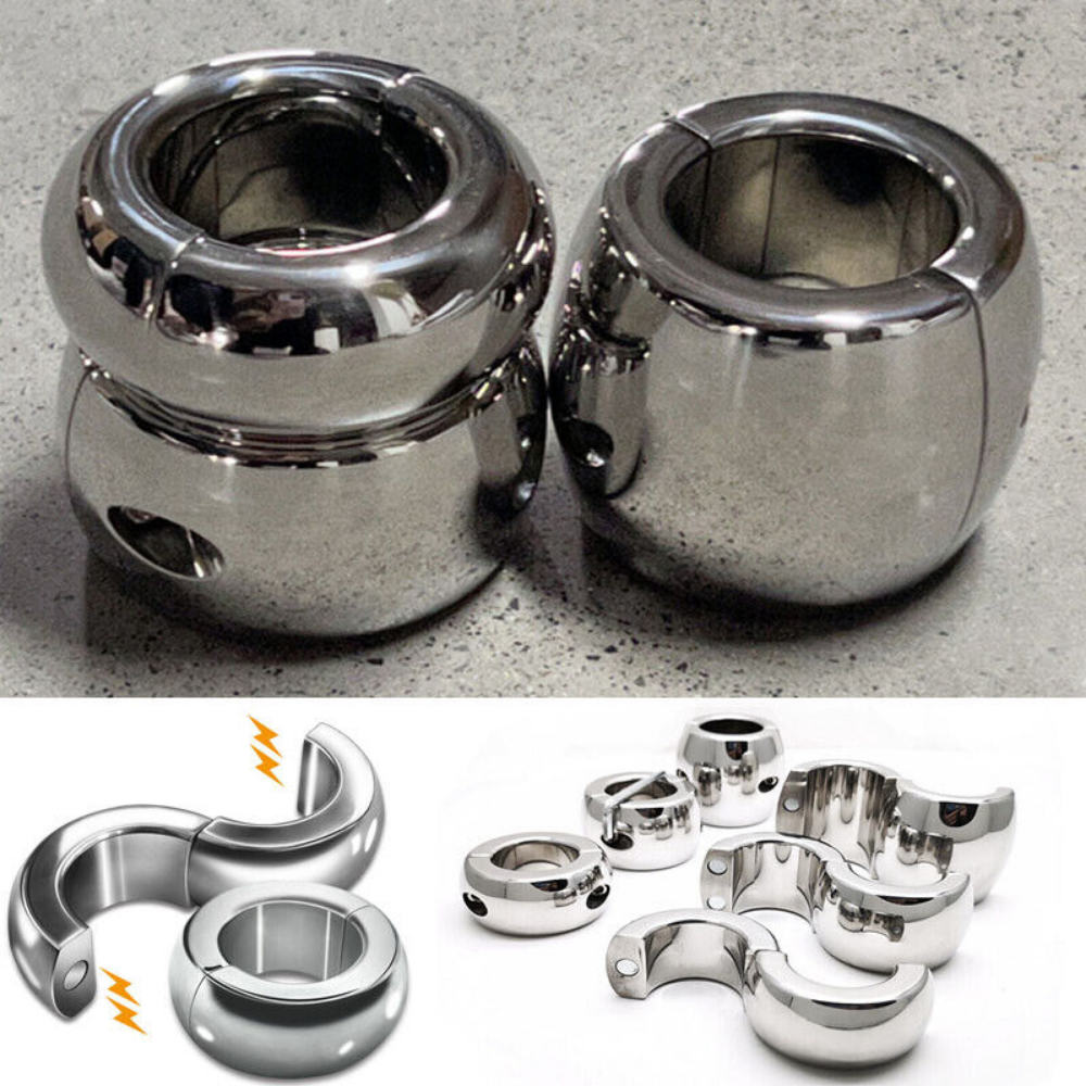 Herren Hodensack Ball Stretcher Edelstahl Heavy Duty Penis Stretching ...