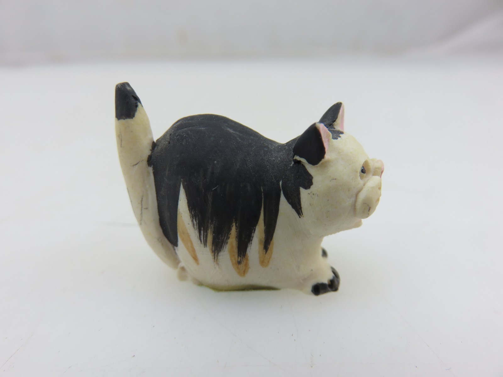 Peter Fagan Miniature Hand Painted Resin CAT Made In Scotland 1983 | eBay