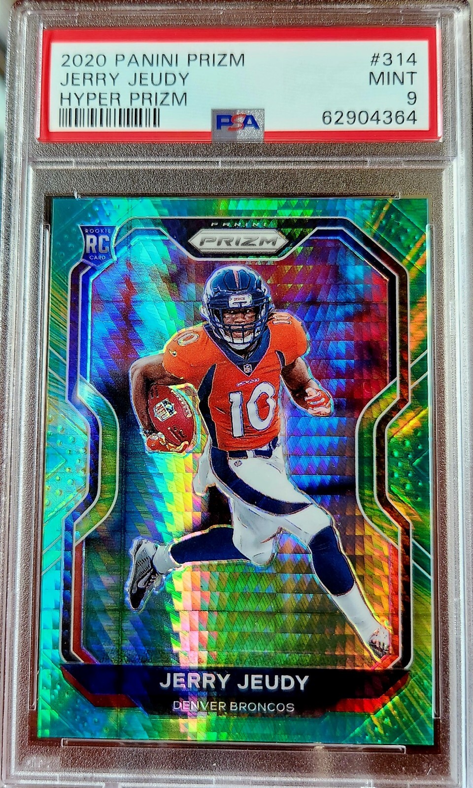 2020 Panini Prizm - Rookie Hyper Prizm #314 Jerry Jeudy /175 (RC) for ...