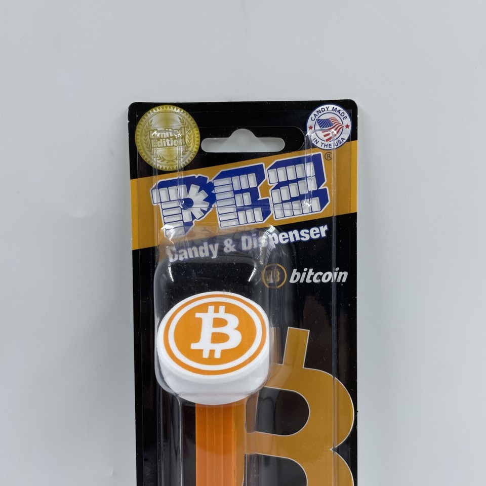 PEZ Candy & Dispenser BITCOIN Limited Edition Only 30,000 Made | eBay