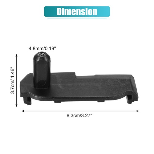 Pack (2) Upper Radiator Insulator Mount Bracket for Chevrolet No ...