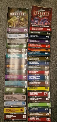 warhammer 40k conquest magazine - Complete Set 1-38 (Excl.4 & 5) | eBay UK