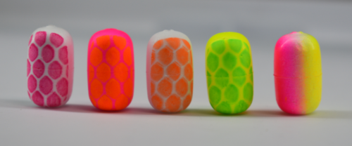 24 Pill Floats Pompano Foam Floating Spacers Walleye Lure Bodies Jigs ...