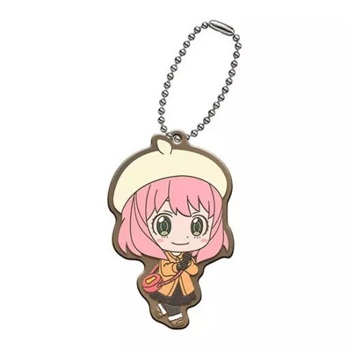 Keychain Anya D Rubber Mascot Gashapon Lottery Spy Family Full Play 2 B ...