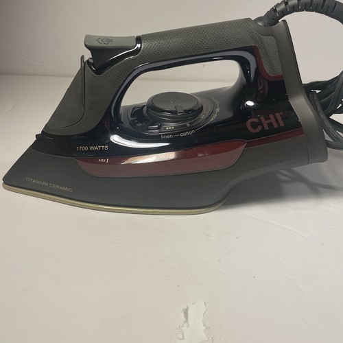 CHI Professional Clothing Steam Iron w/Titanium Infused Ceramic 13117 ...