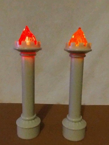 Disney Monorail Cinderella Castle Replacement Column Torches Set Of 2 ...