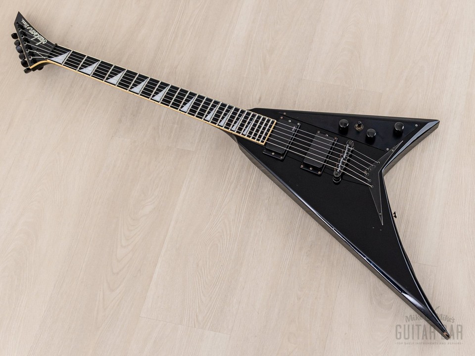 2006 Jackson Stars Randy Rhoads RR-J2BE Flying V Black w/ EMG & Case | eBay