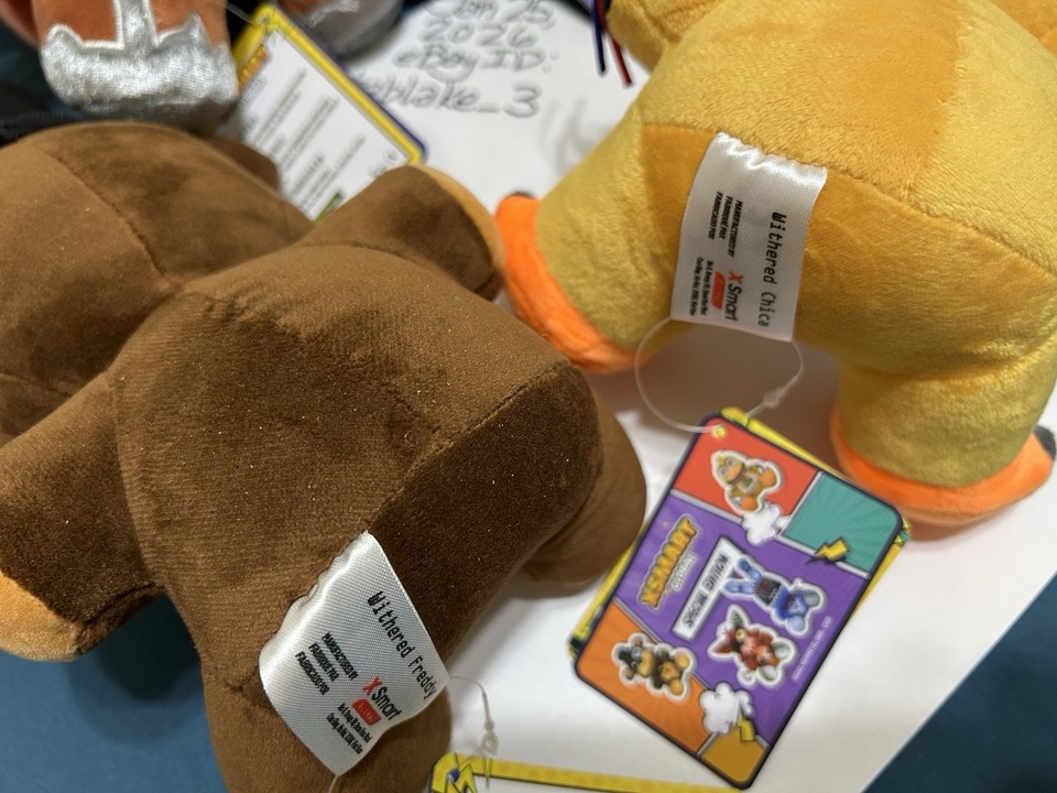 FNAF XSmart Withered Freddy Foxy Chica Bonnie Full Set– Factory Bagged ...