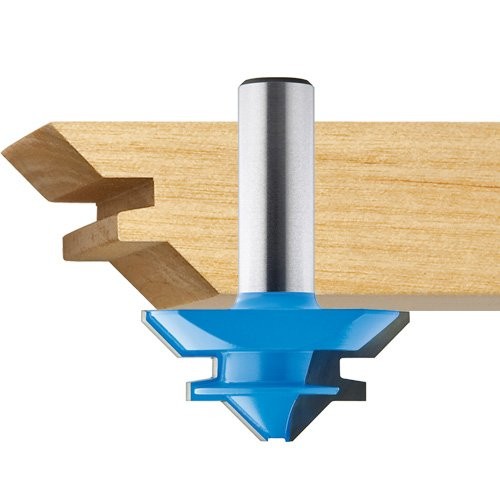 Rockler Router Jig – 45 Degree Lock Miter Bit – 3/8” to 3/4” Thickness ...