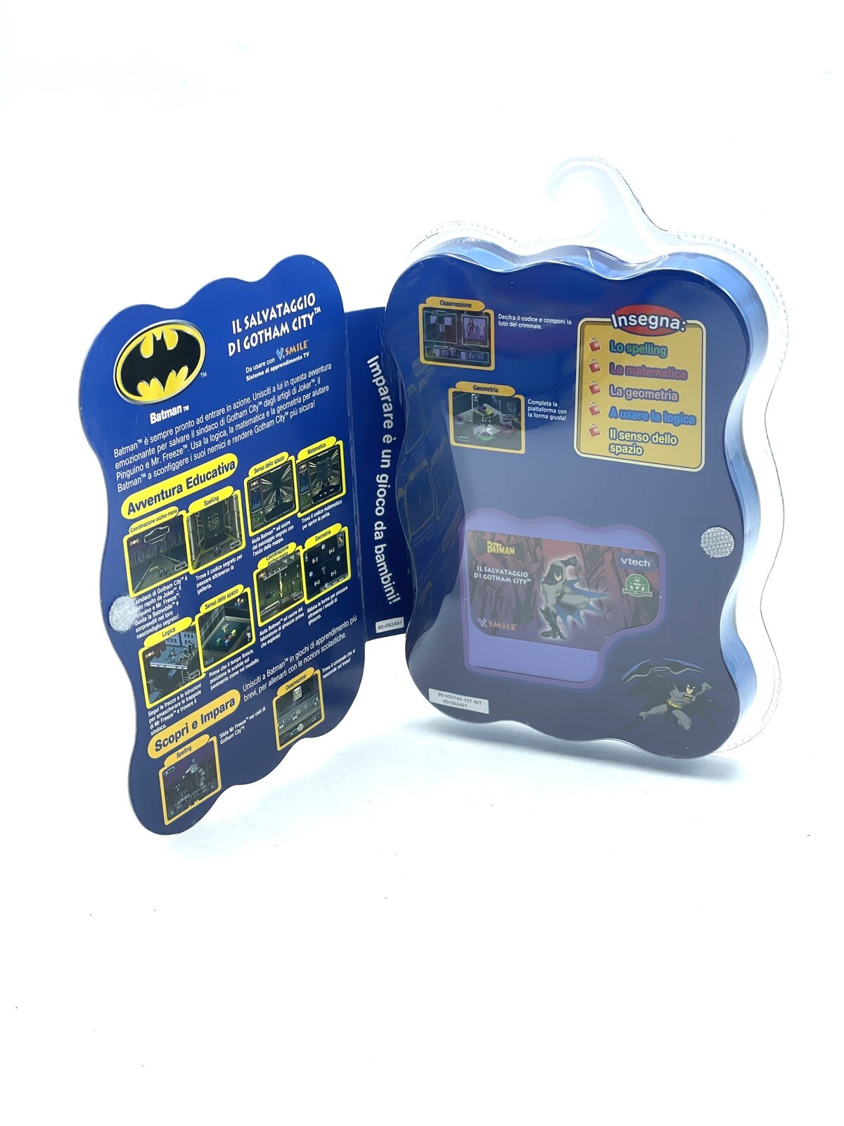 VINTAGE VTECH VSMILE ORIGINAL VIDEOGAME BATMAN GOTHAM CITY NUOVO # NEW ...