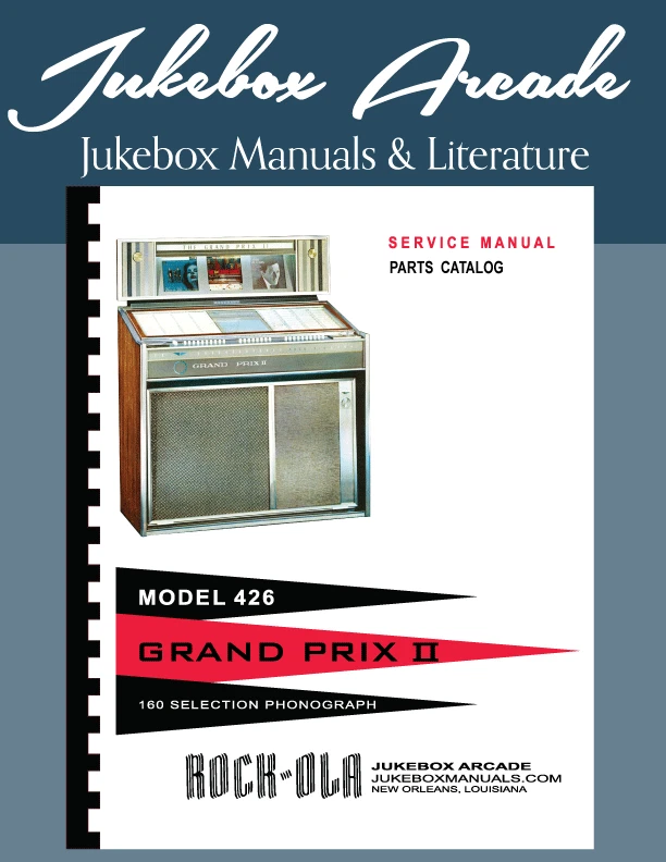 Jukebox ROCK-OLA Manual High Resolution Instant Models 444, 56% OFF