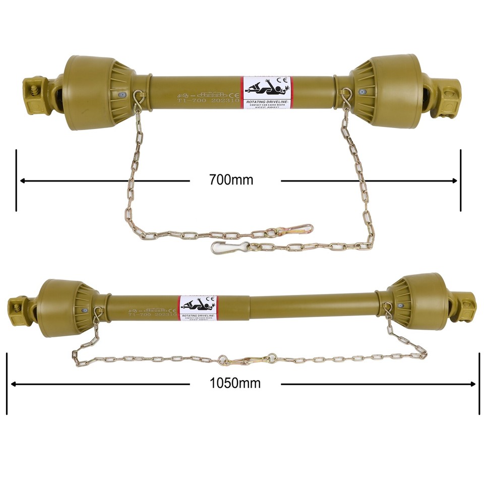 For Brush Hog Finish Mower Rotary Tillers PTO Drive Shaft w/ Security ...