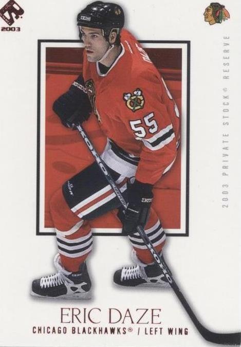2002-03 Pacific Private Stock Reserve - Eric Daze #20 Red /50 for sale ...