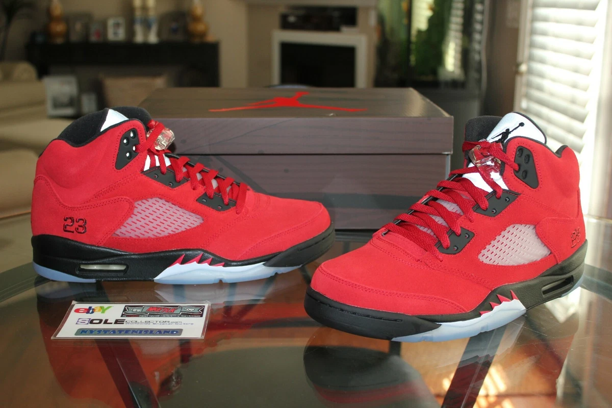 Jordan 5 Raging Bull On Feet