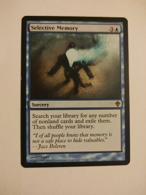 MTG Near mint Selective Memory Worldwake 37/145 Regular Rare | eBay