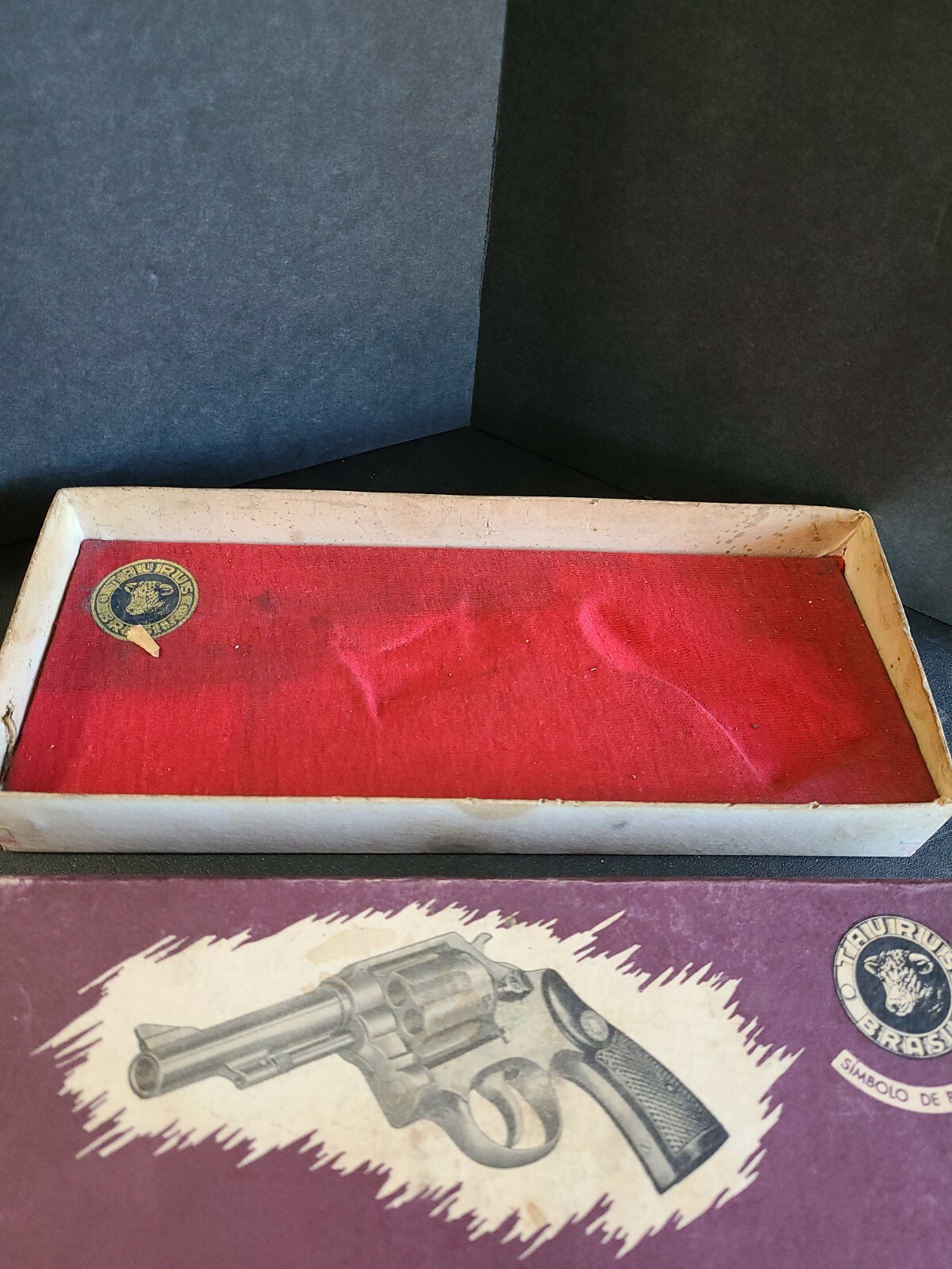 Vintage Forjas Taurus .38 Special Revolver Box Brasil | eBay