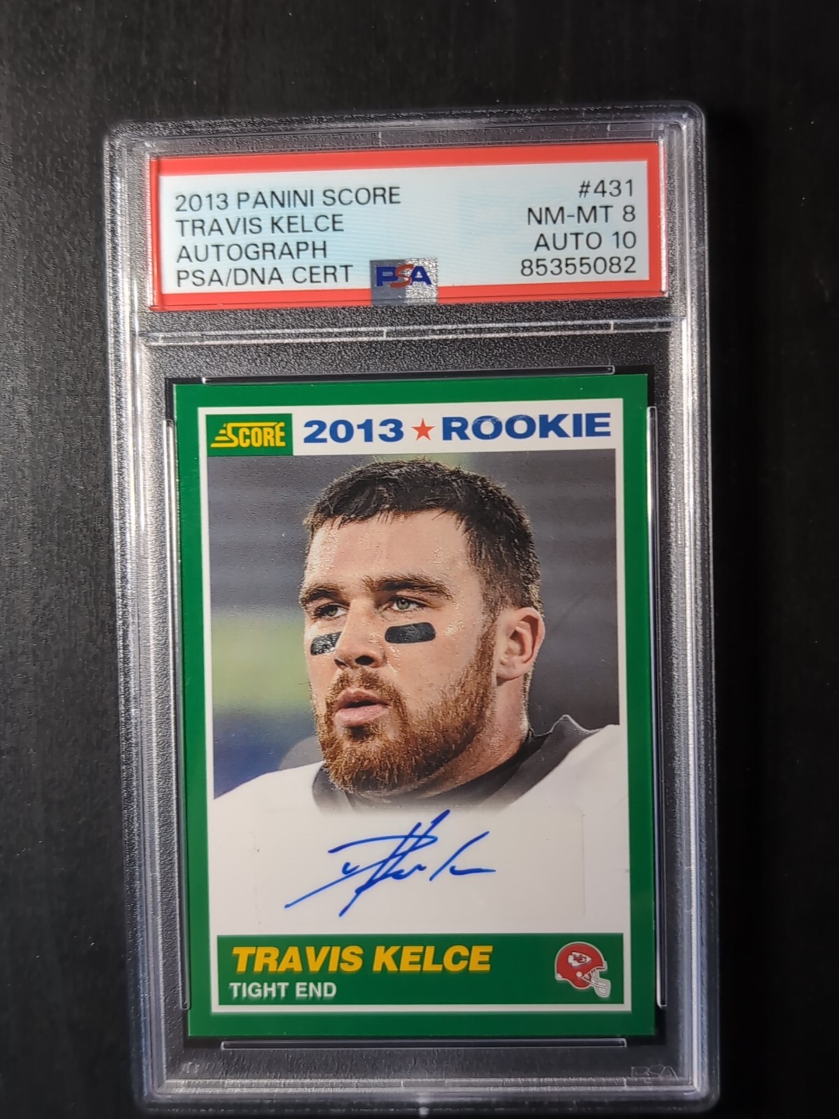 Travis Kelce Autographed Memorabilia | Signed Photo, Jersey ...