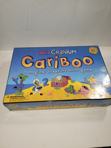 Vintage Cranium Cariboo Board Game Magical Treasure Hunt 2002 ...