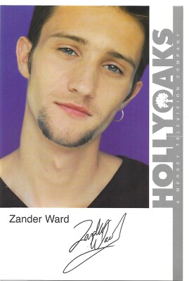 Hollyoaks - Zander Ward - Paul Millington - Pre-Signed - Cast Card ...
