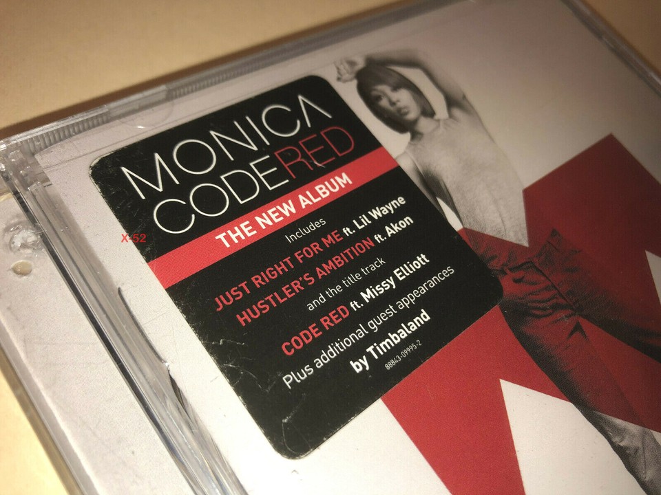 MONICA Code Red CD Missy Elliott Lil Wayne Akon Timbaland Polow da Don ...