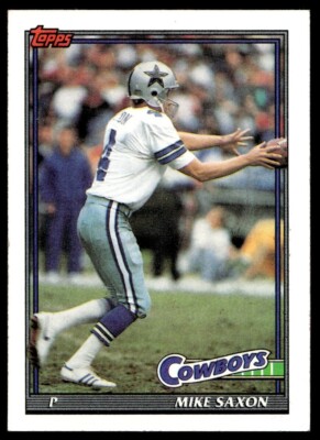 1991 Topps Mike Saxon G51 #354 | eBay