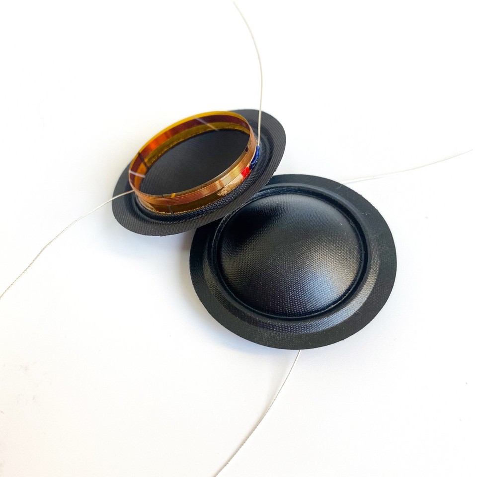 2 Aftermarket 1" Silk Dome Diaphragms For POLYDAX MODEL 1, 2 Tweeter ...