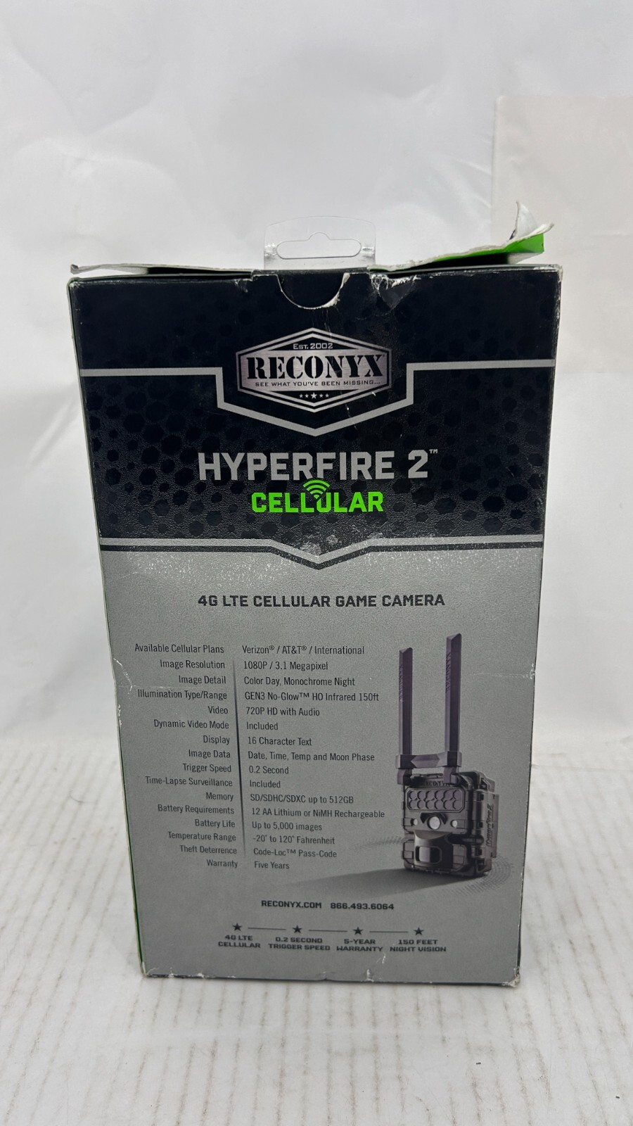 RECONYX Hyperfire 2 Cellular Trail - Green for sale online | eBay