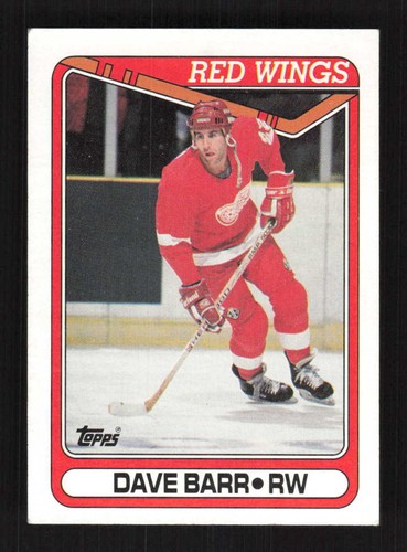 Dave Barr 1990 Topps Detroit Red Wings #308 | eBay